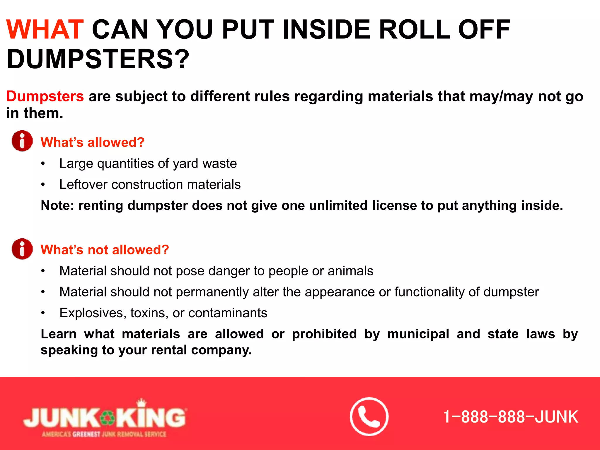 What is a Rolloff Dumpster | PPTX