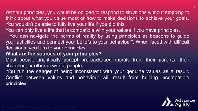 The Importance of Principles in our Life | PPT