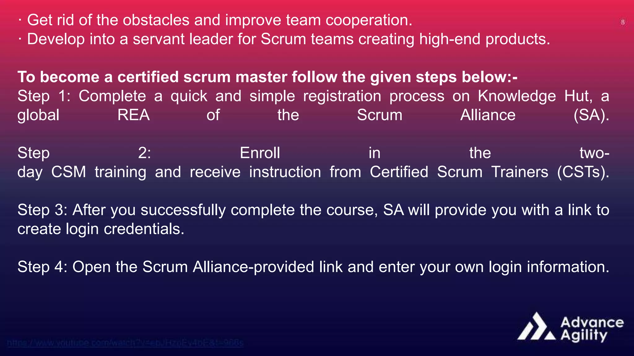 How to Become a Scrum Master | PPT