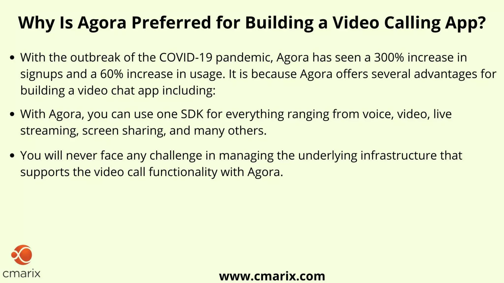 Steps to Build a Scalable Video Calling App with Agora | PPT Steps to Build a Scalable Video Calling App with Agora | PPT