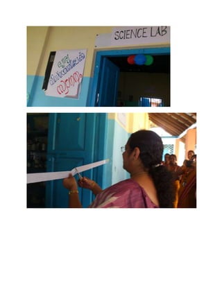 exhibition in teaching practice school | DOCX