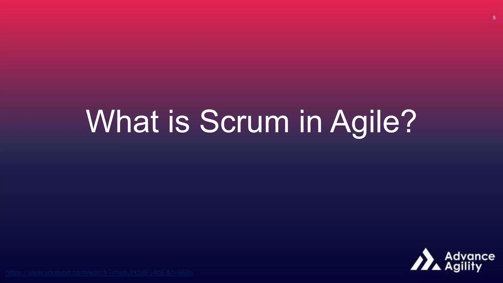What is Scrum in Agile? | PPTX | Computer Software and Applications | Computing