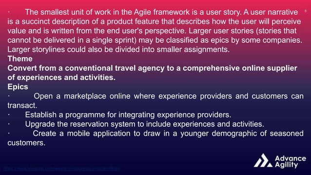 Epic In Agile Pptx