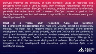 How are DevOps and Agile Interrelated | PPT
