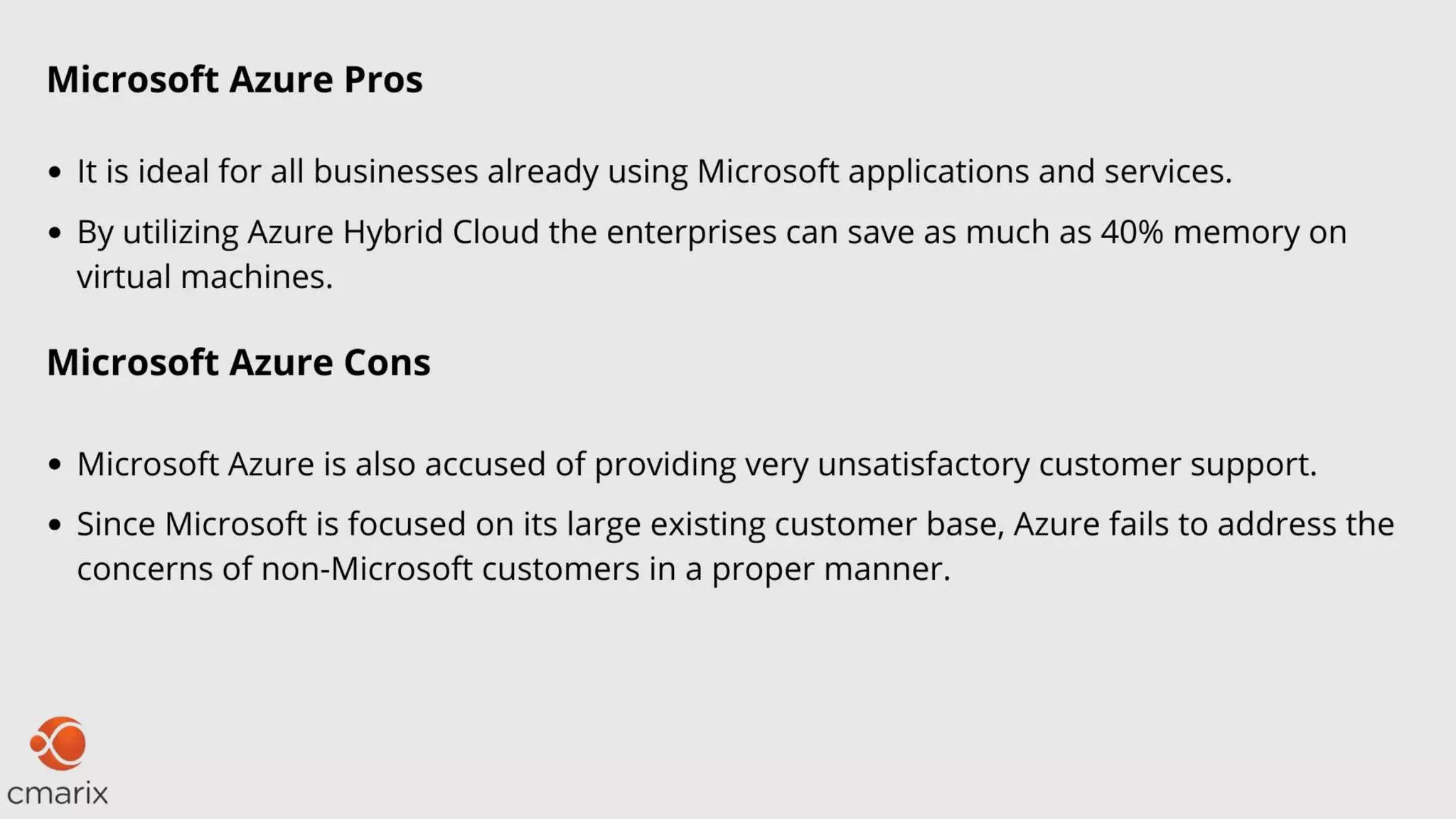 AWS vs Azure vs Google: Comparison of 3 Big Cloud Platforms | PPT