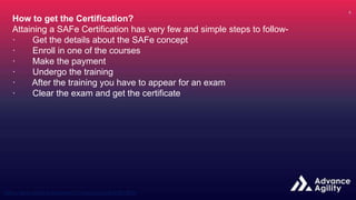 SAFe Agile Certification: Benefits & Exam Pattern | PPT