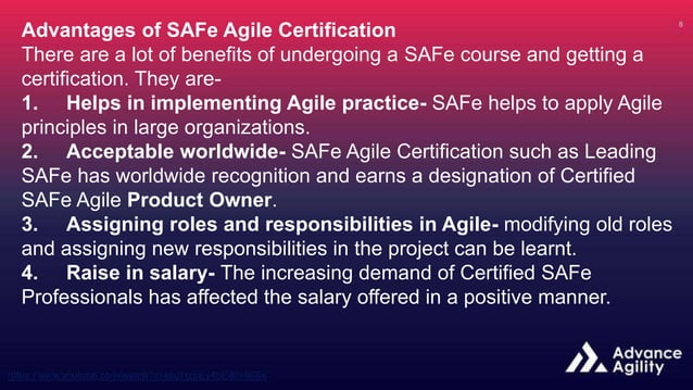 SAFe Agile Certification: Benefits & Exam Pattern | PPT