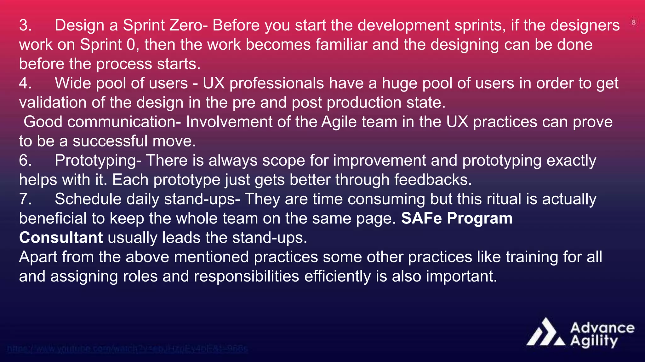 Integration Of UX Practices And Agile Methodology | PPTX