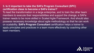What are the Steps to Becoming a Scaled Agile Framework (SAFe) Trainer ...
