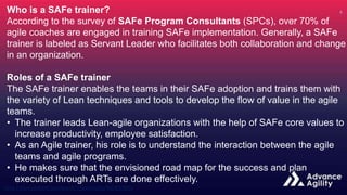 What are the Steps to Becoming a Scaled Agile Framework (SAFe) Trainer ...