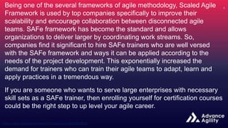 What are the Steps to Becoming a Successful SAFe Agile Coach? | PPTX