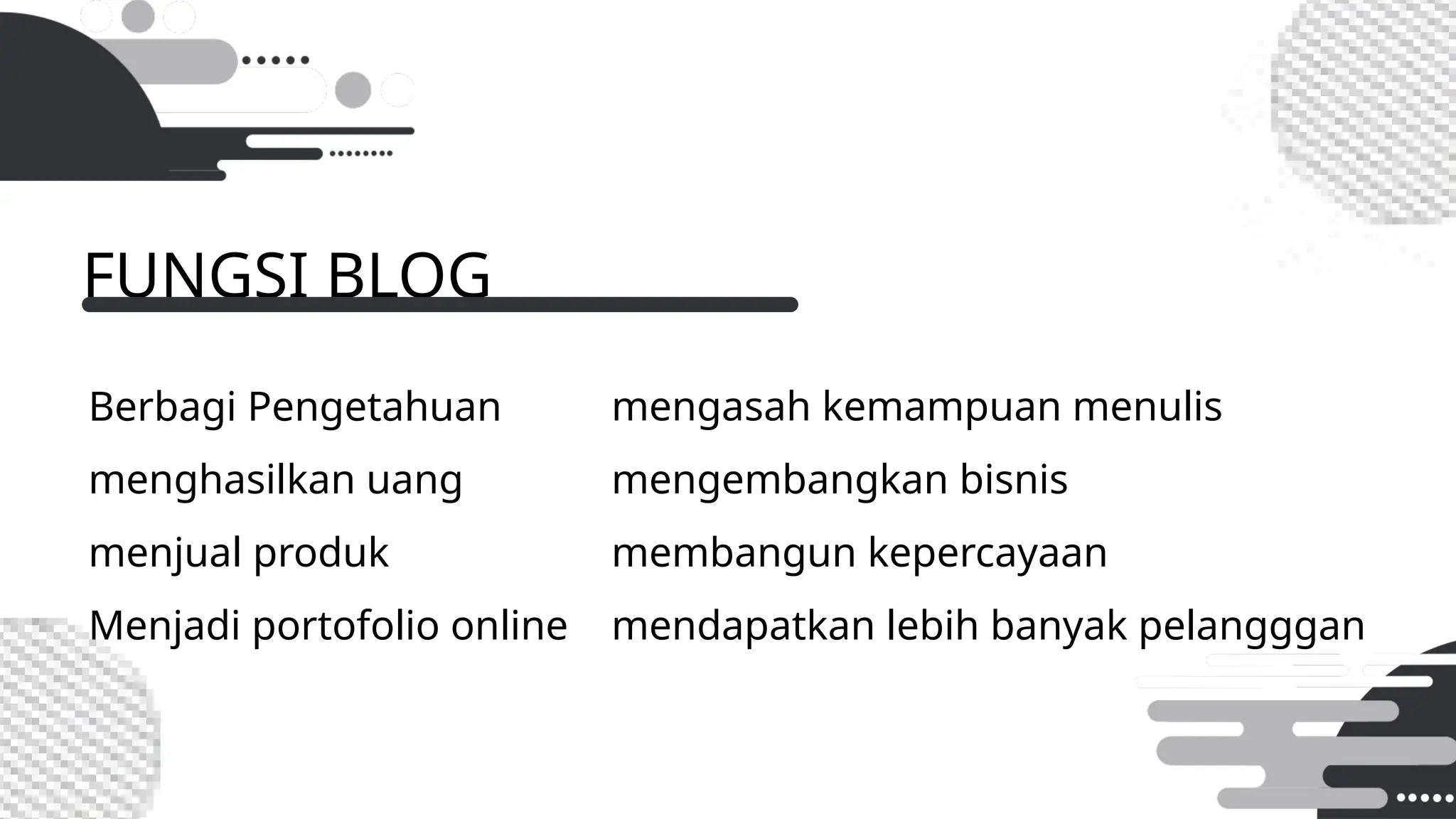materi pembelajaran tentang blog dan vlog | PPTX