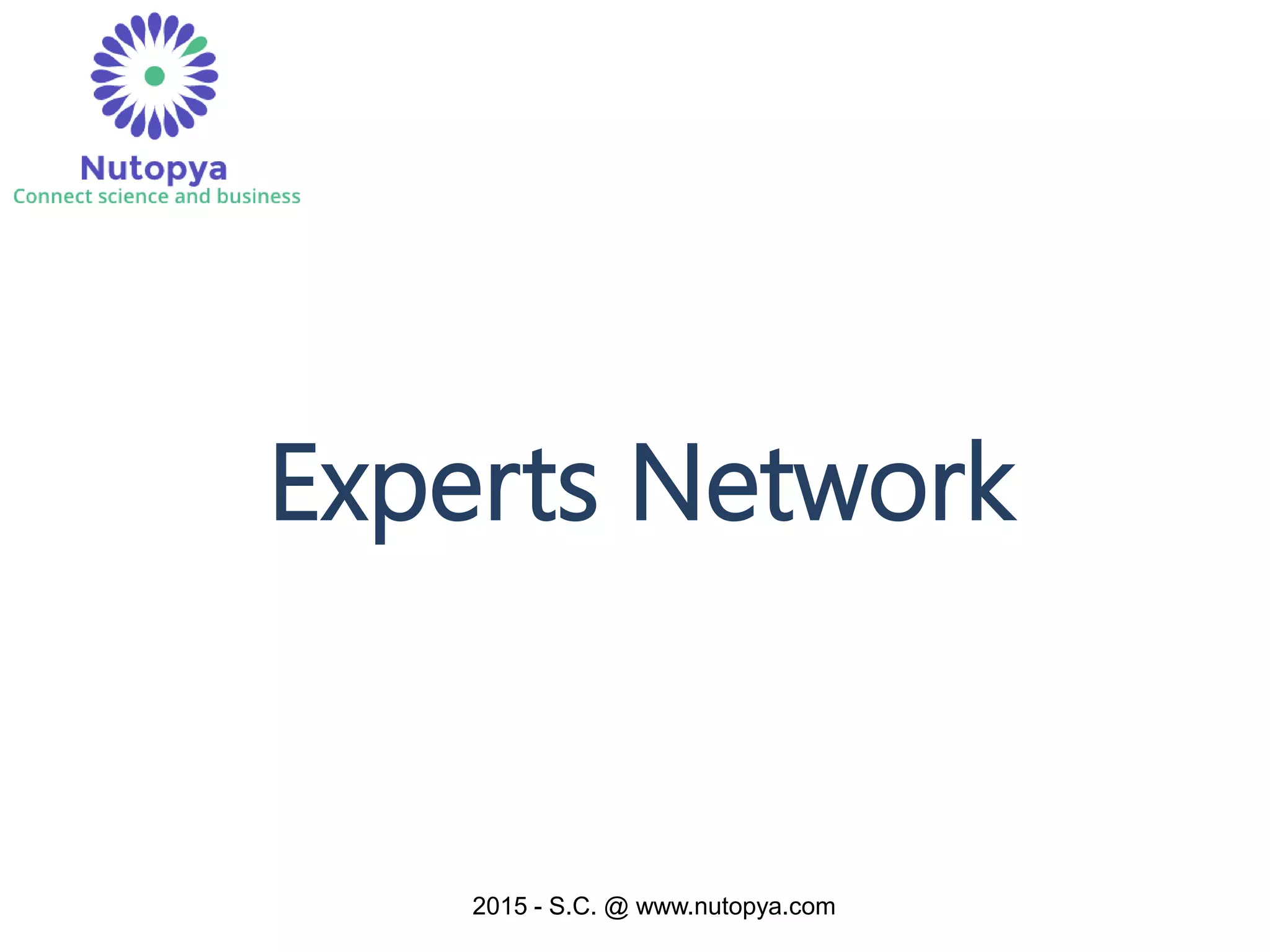 Experts Network | PPT