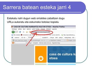 Blogean Estekak Jarri | PPT