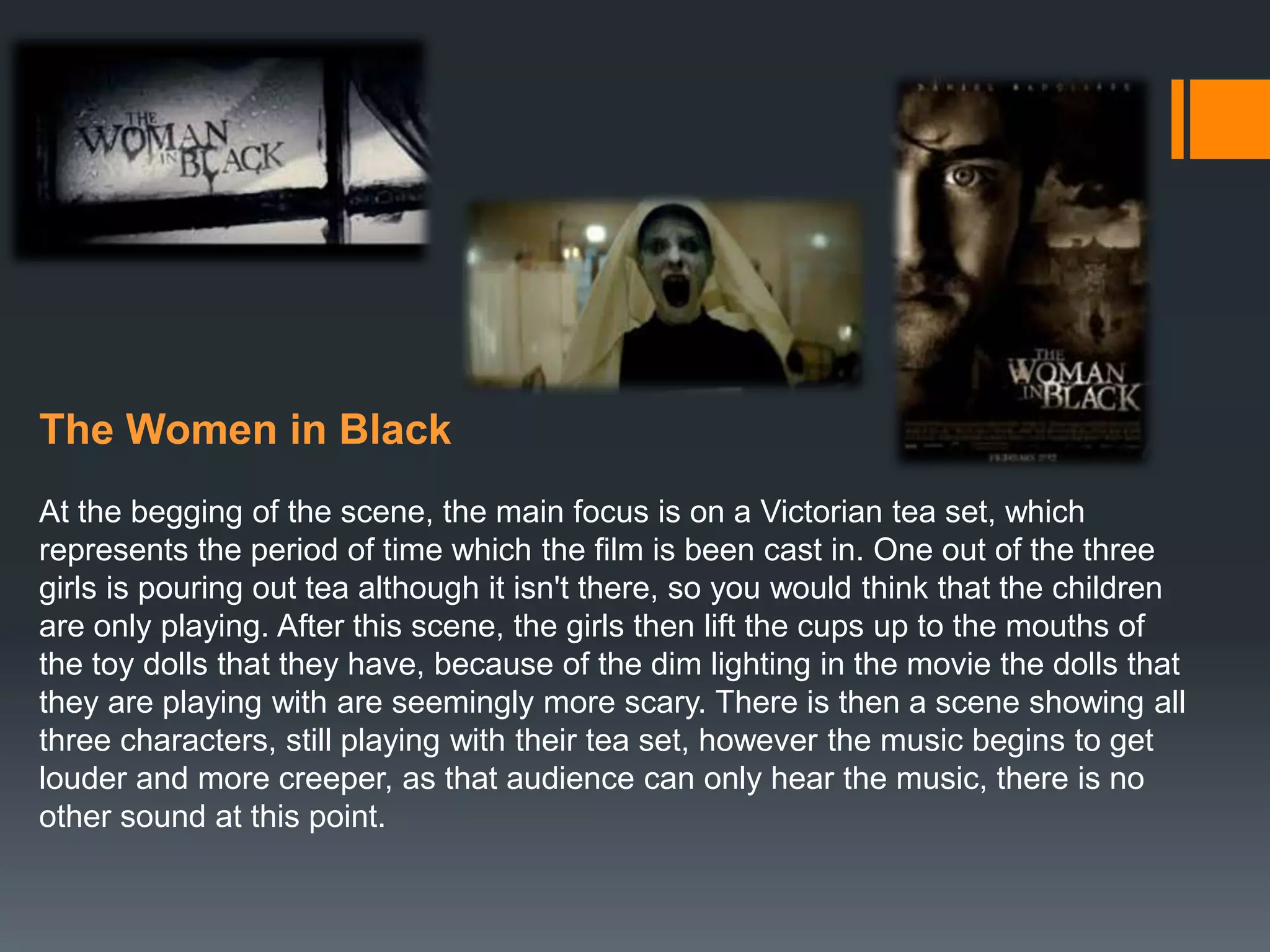 Media horror film analysis | PPT