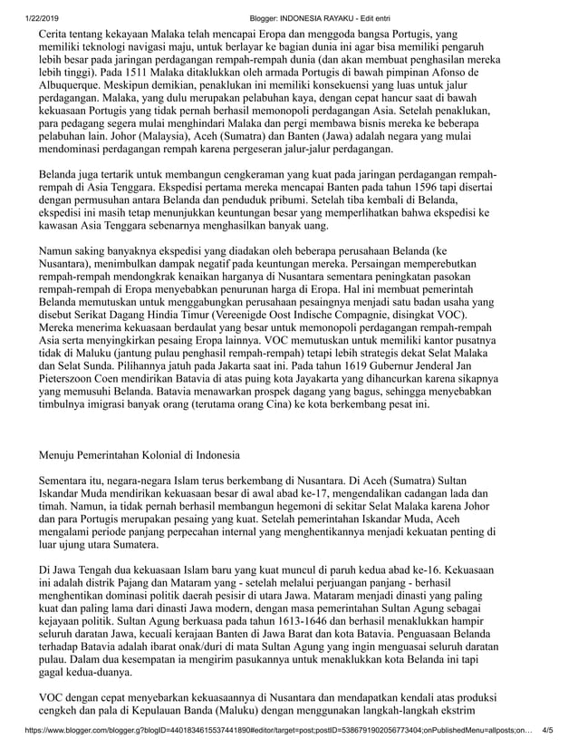 sejarah prakolonial indonesia | PDF