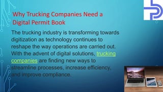 Digital Permit book | PPTX | Business | Business and Finance