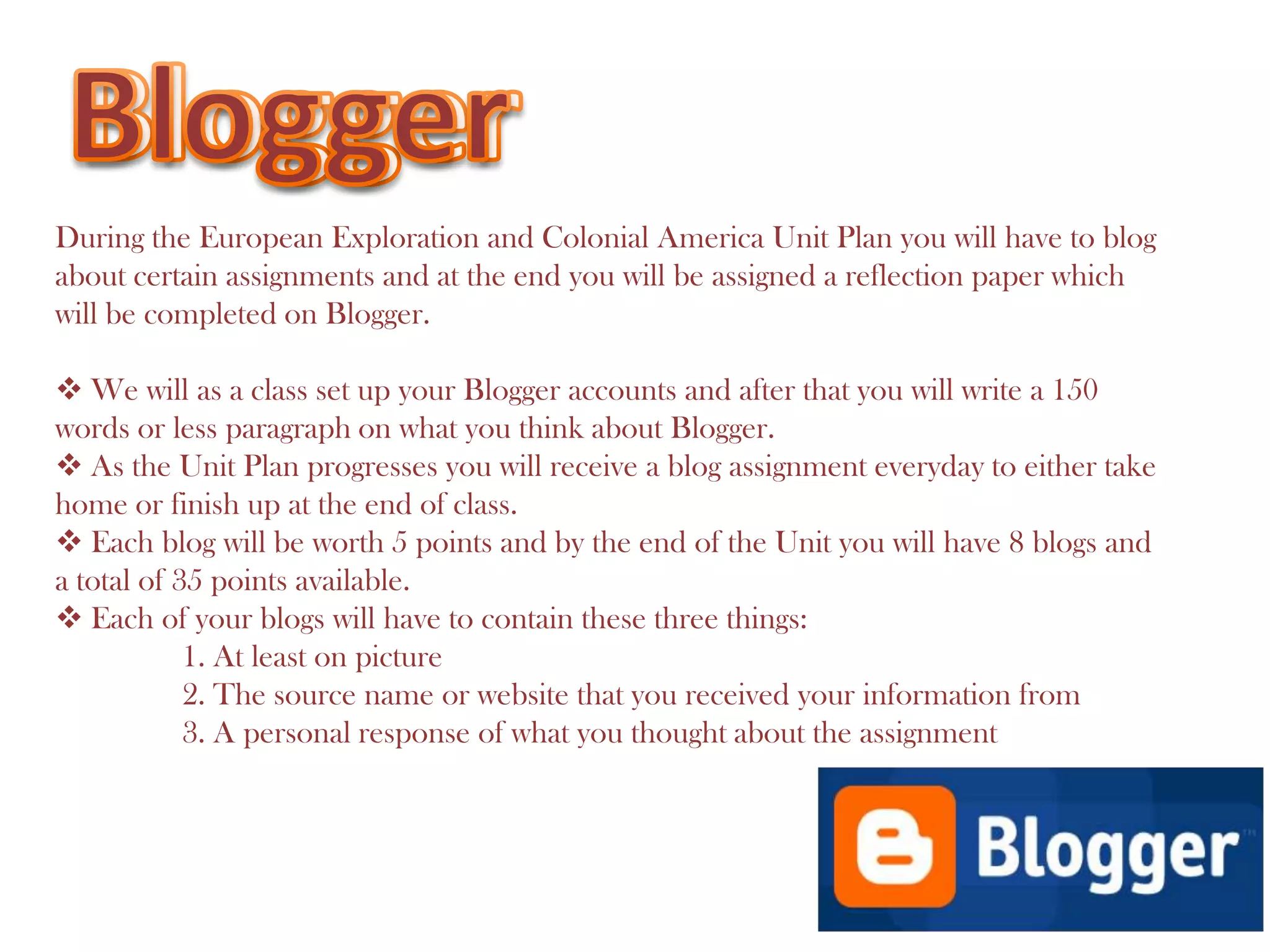 Blogger Worksheet | PPTX | Internet | Computing