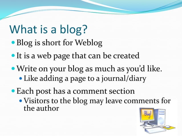 Blogging: Rules and Responsibilities | PPTX