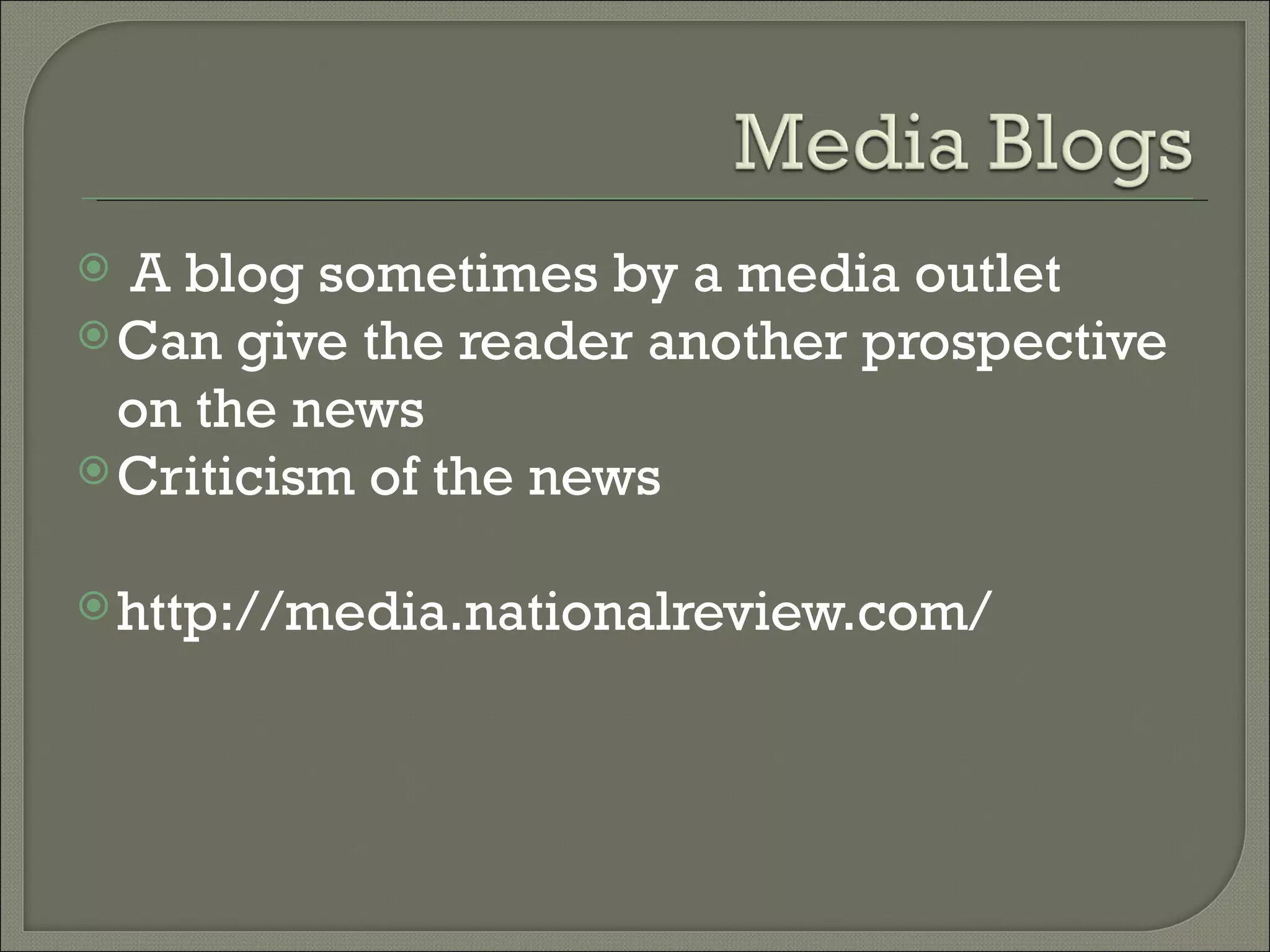 What is a Blog? | PPT