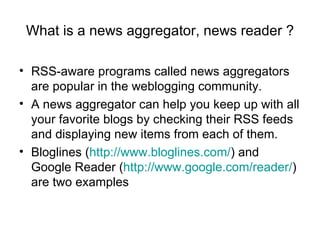 Blogging: beyond the basics | PPT