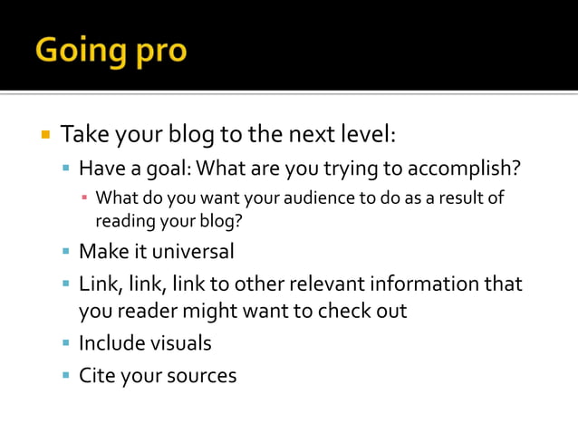 What's a Blog? | PPT