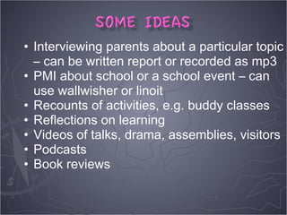 Establishing a class blog | PPT