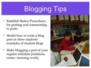 Blogging In the Elementary Classroom | PPT