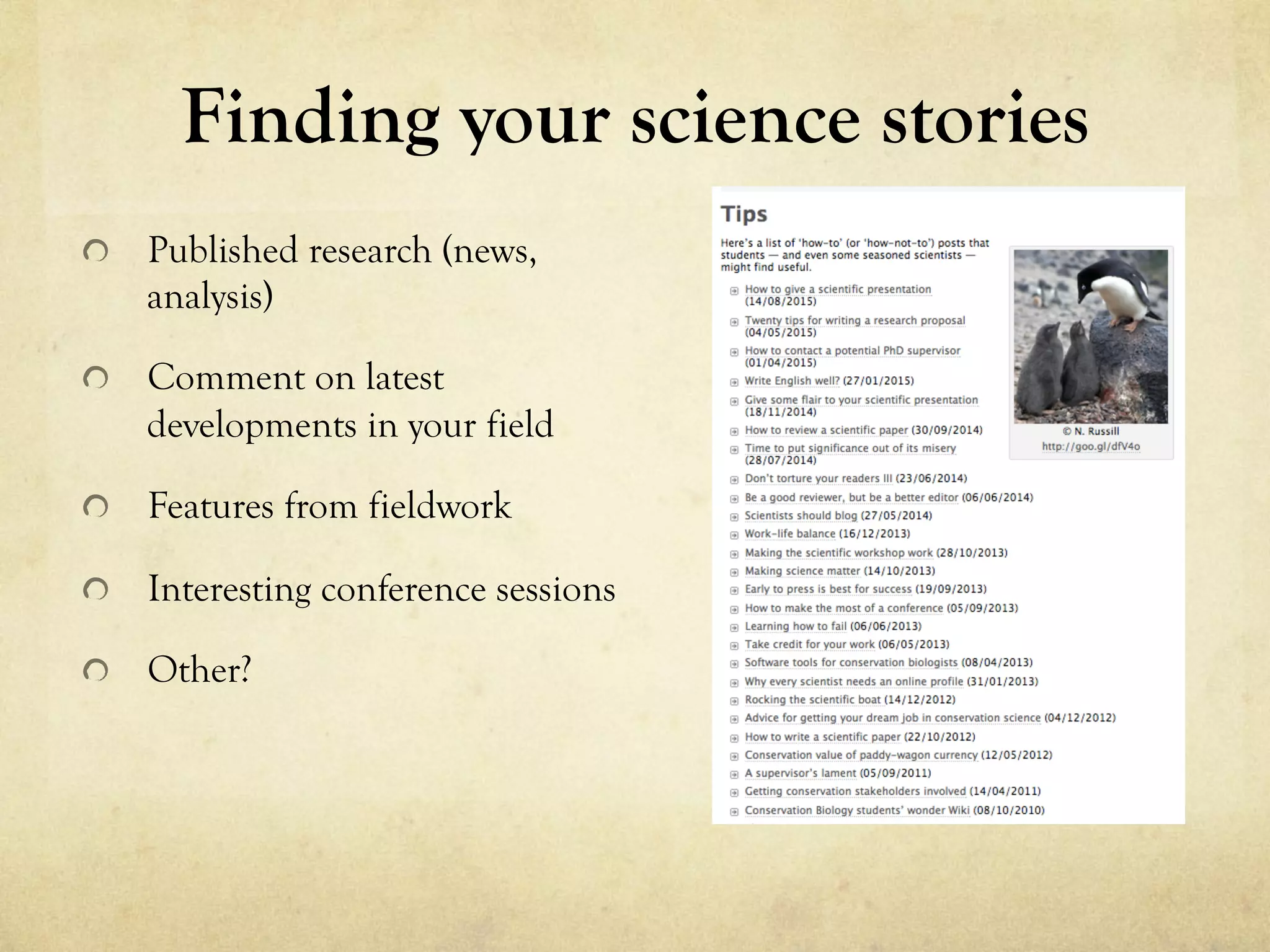 How to write a science blogpost people want to read | PDF