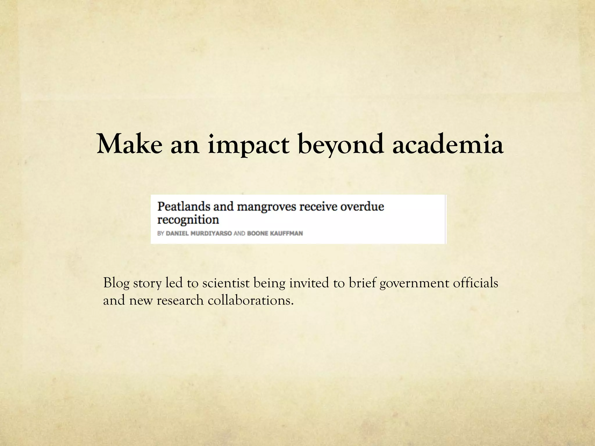 How to write a science blogpost people want to read | PDF