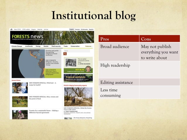 How to write a science blogpost people want to read | PDF