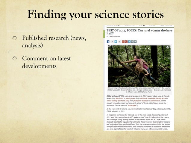 How to write a science blogpost people want to read