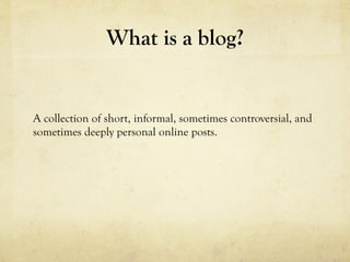 How to write a science blogpost people want to read | PPT