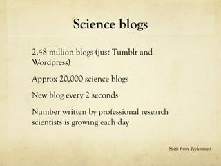 How to write a science blogpost people want to read | PPT