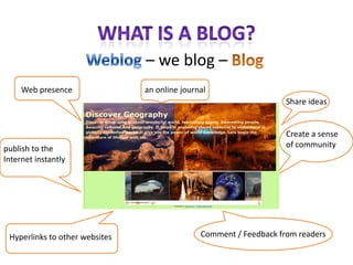 Blogging Techniques For The Classroom | PPTX