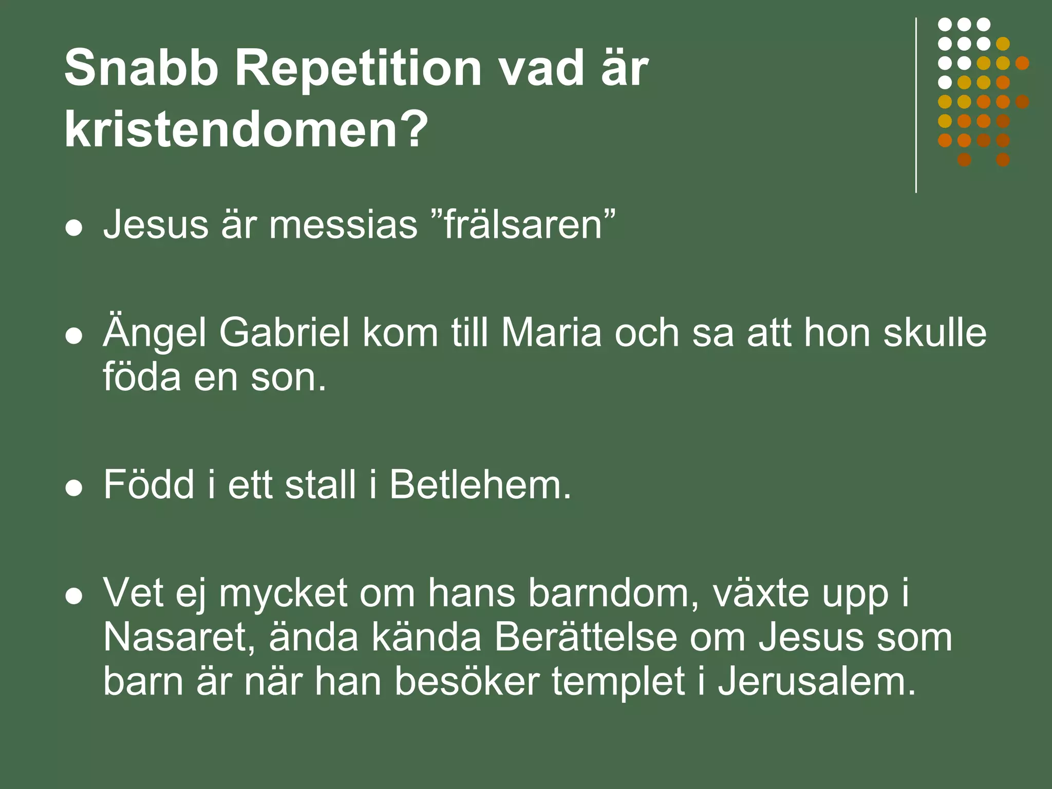 kristendomen repetition 3/10 | PPT | Christianity | Religion & Spirituality