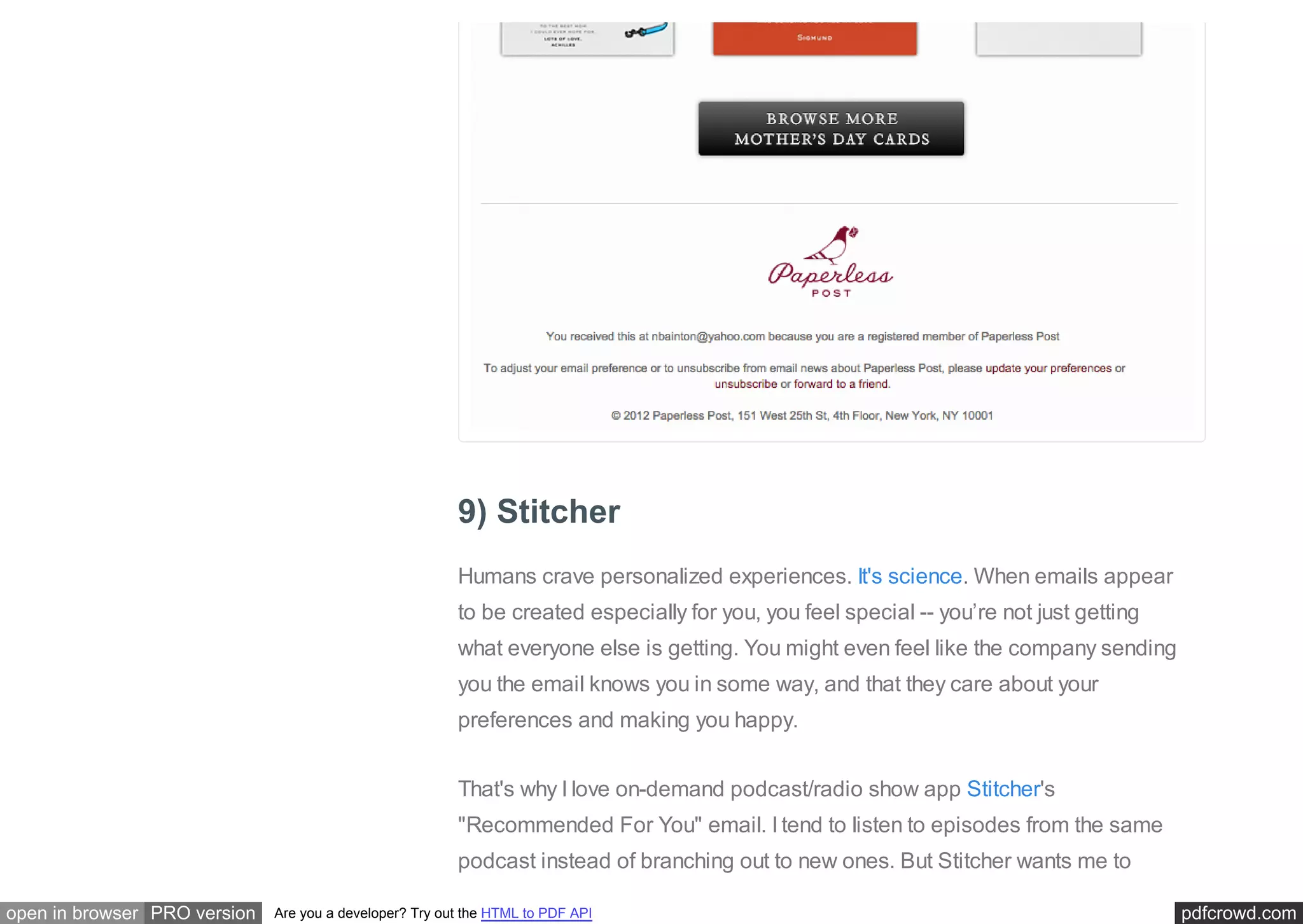 12 of the Best Email Marketing Examples You've Ever Seen (And Why They ...