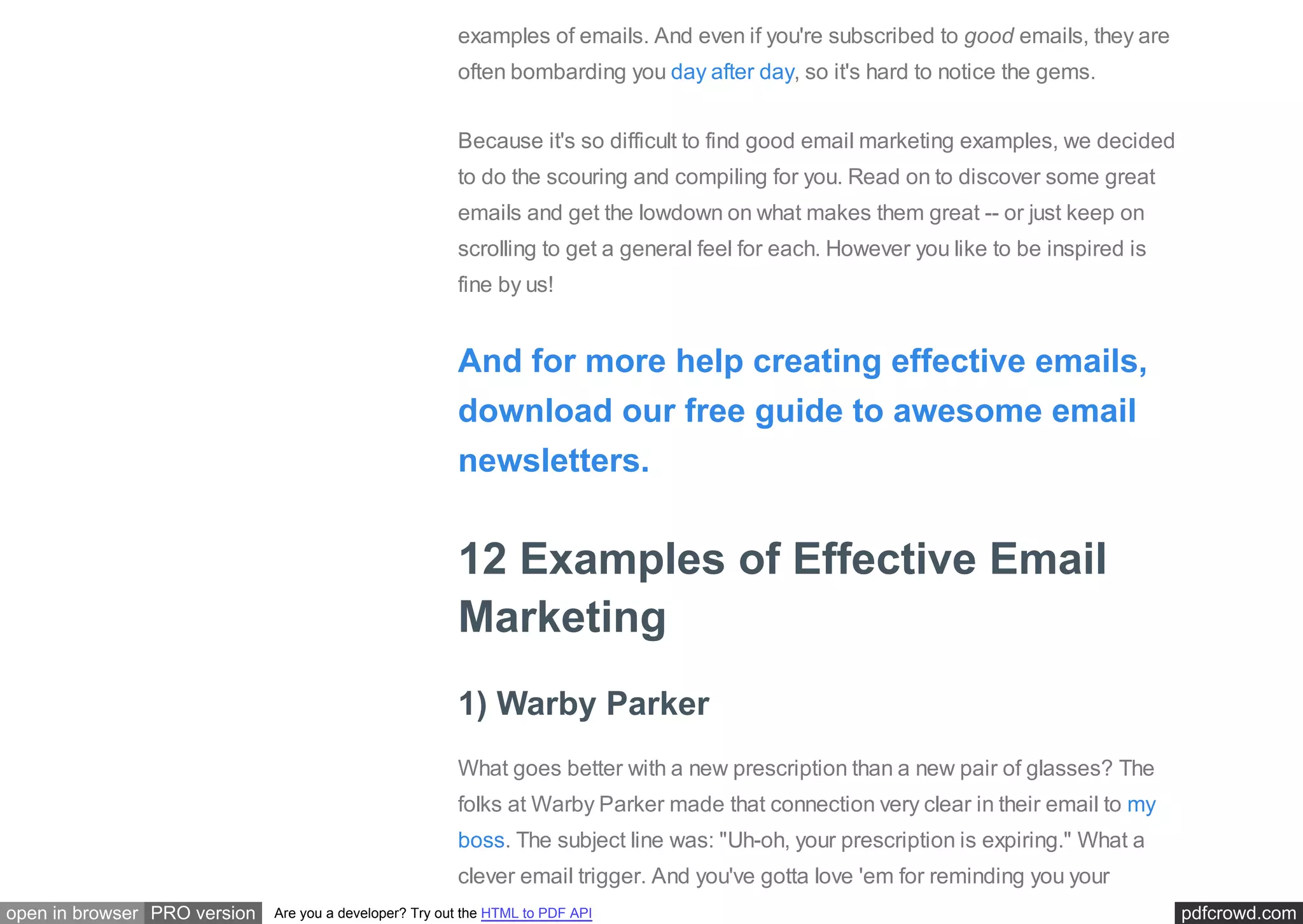12 of the Best Email Marketing Examples You've Ever Seen (And Why They ...