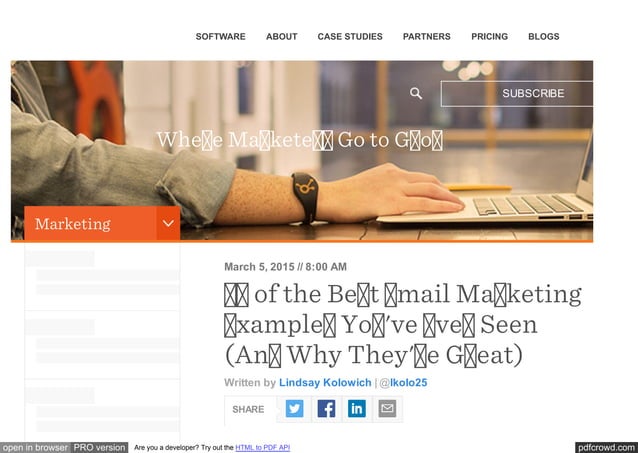 12 of the Best Email Marketing Examples You've Ever Seen (And Why They ...