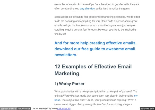 12 of the Best Email Marketing Examples You've Ever Seen (And Why They ...