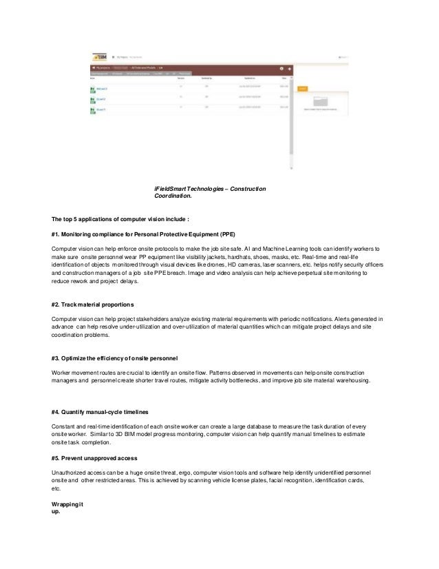 Utilizing computer vision to change the “vision” of modern and complex ...