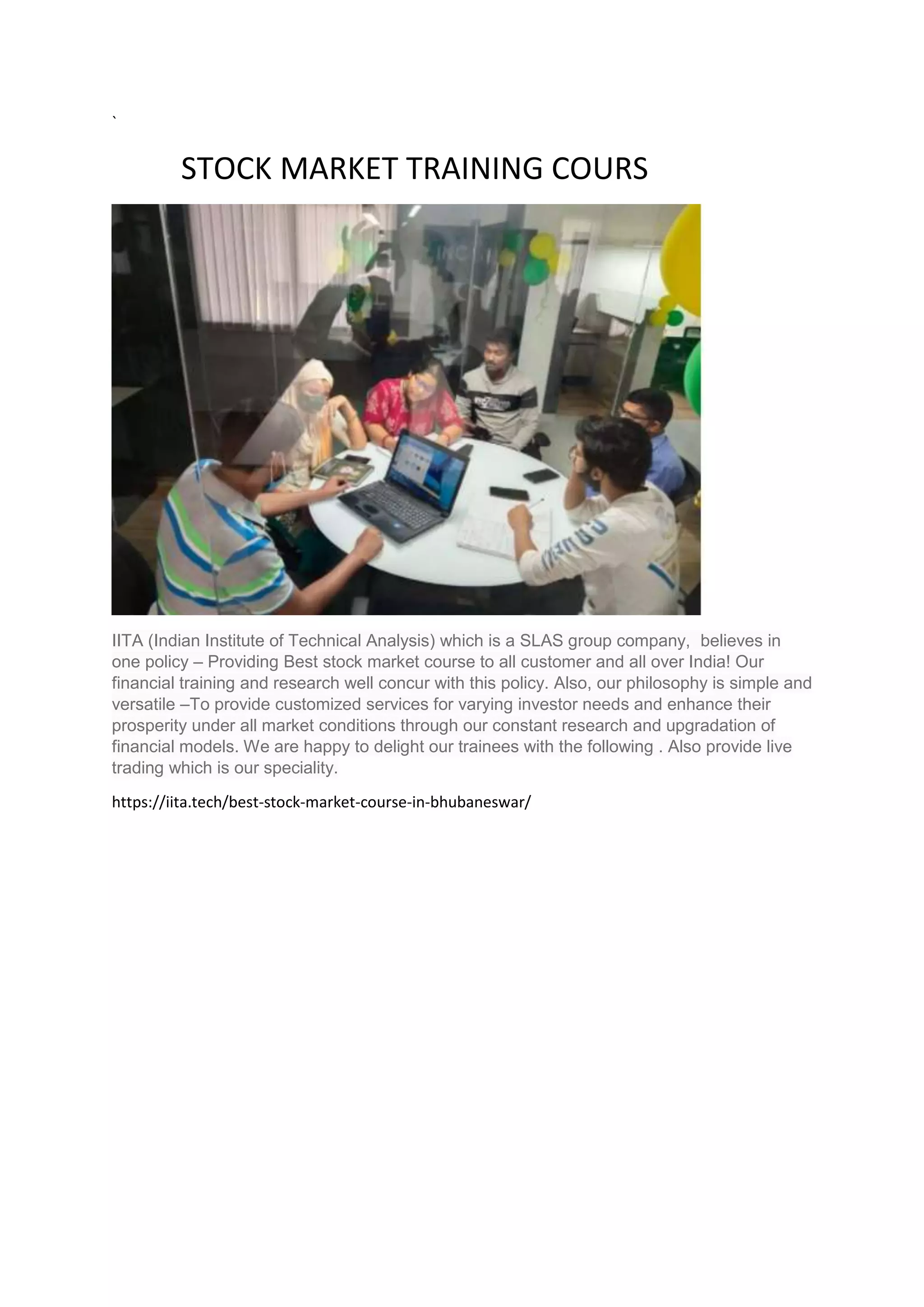 stock market training. | PDF