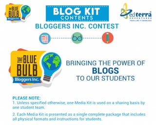 Blue Bulb Blog | Media Toolkit | EdTerra | PDF