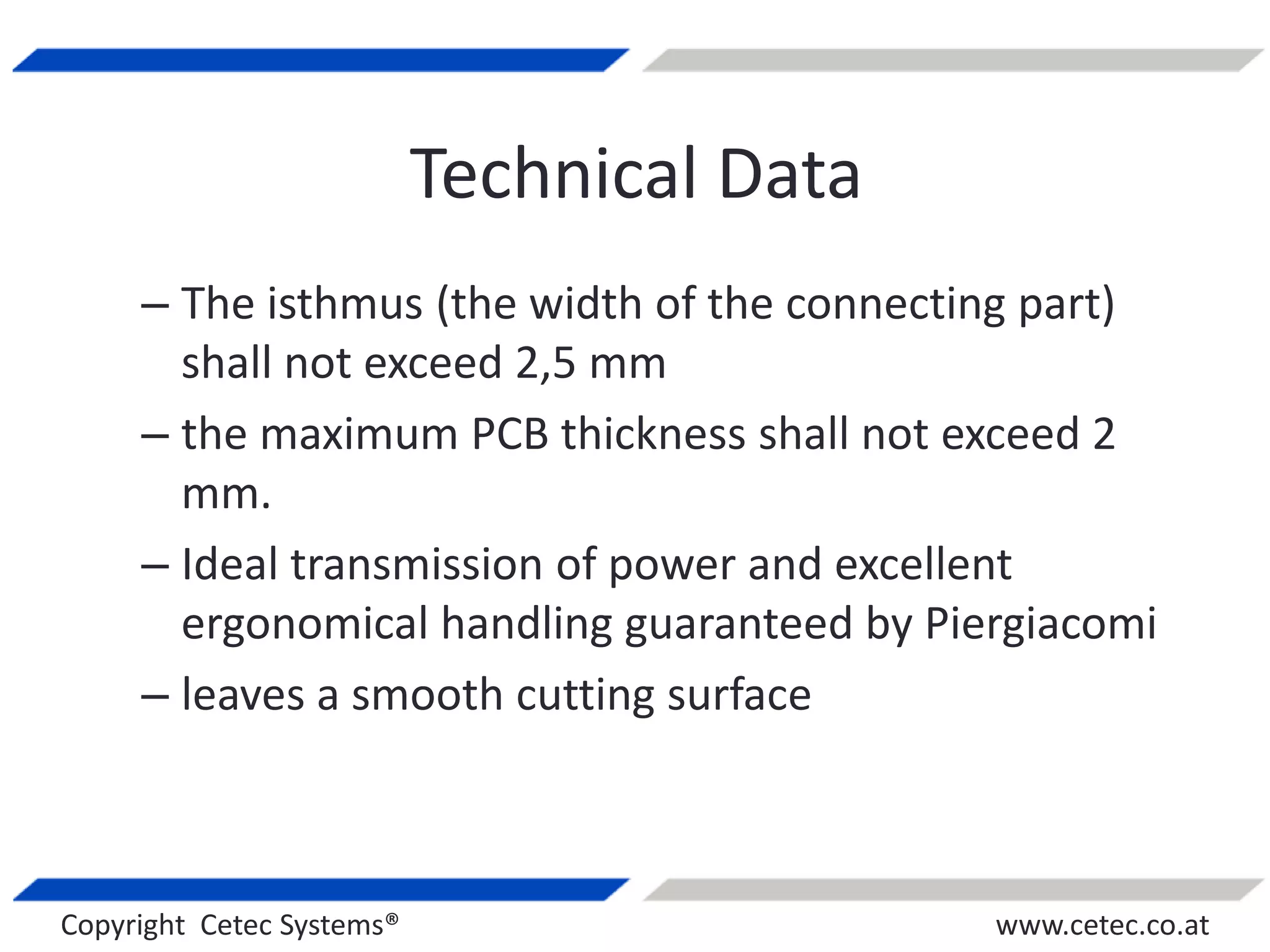 Manual PCB depaneling made easy | PPTX
