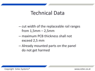 Manual PCB depaneling made easy | PPTX