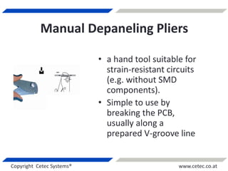 Manual PCB depaneling made easy | PPT