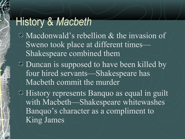 Blog macbeth background (revised) | PPT