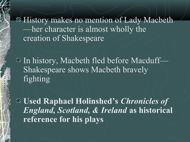 Blog macbeth background (revised) | PPT