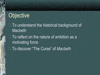 Blog macbeth background (revised) | PPT