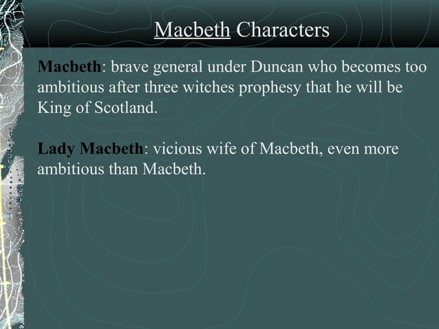 Blog macbeth background (revised) | PPT
